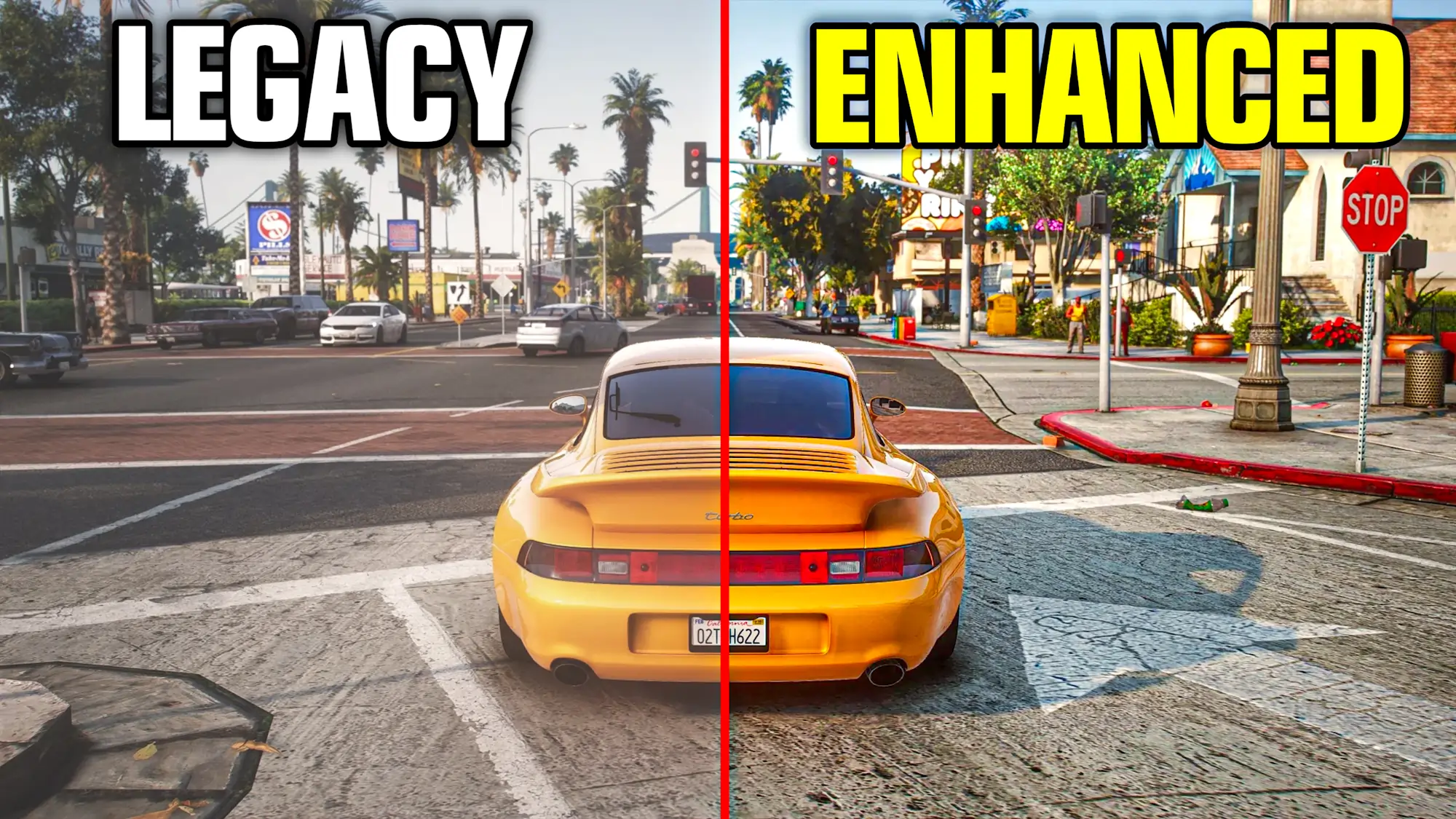 GTA 5 Legacy Vs Enhanced Detailed Comparison On PC